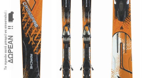 K2 APACHE CROSSFIRE Skis + Marker MX 12.0 Bindings